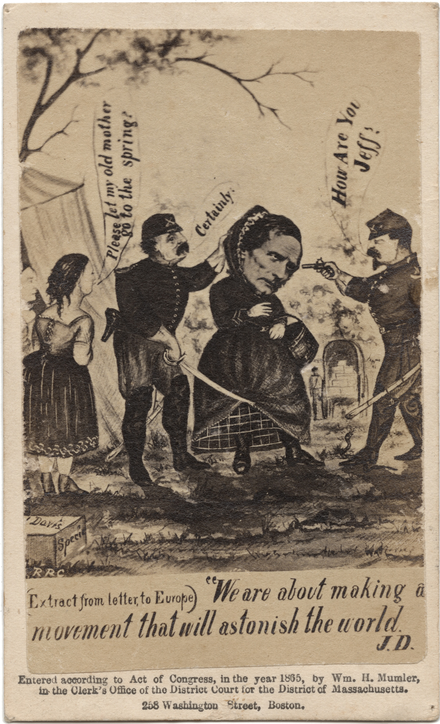 President in Petticoats! Civil War Propaganda in Photographs ...